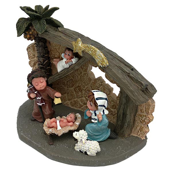 Bethlehem Portal with Palm Tree by Nadal Studio