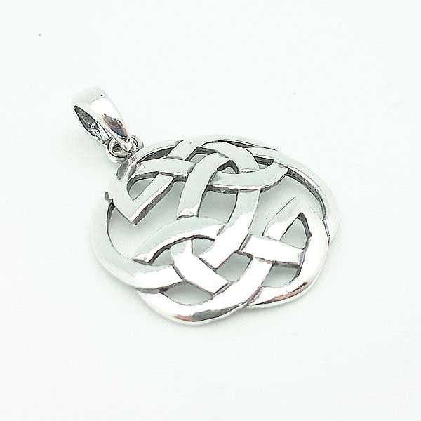 Pendant Celtic knot with Lugh, in Sterling Silver first law.